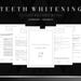 Teeth Whitening Client Record Book | Minimalist Client Record Book ...
