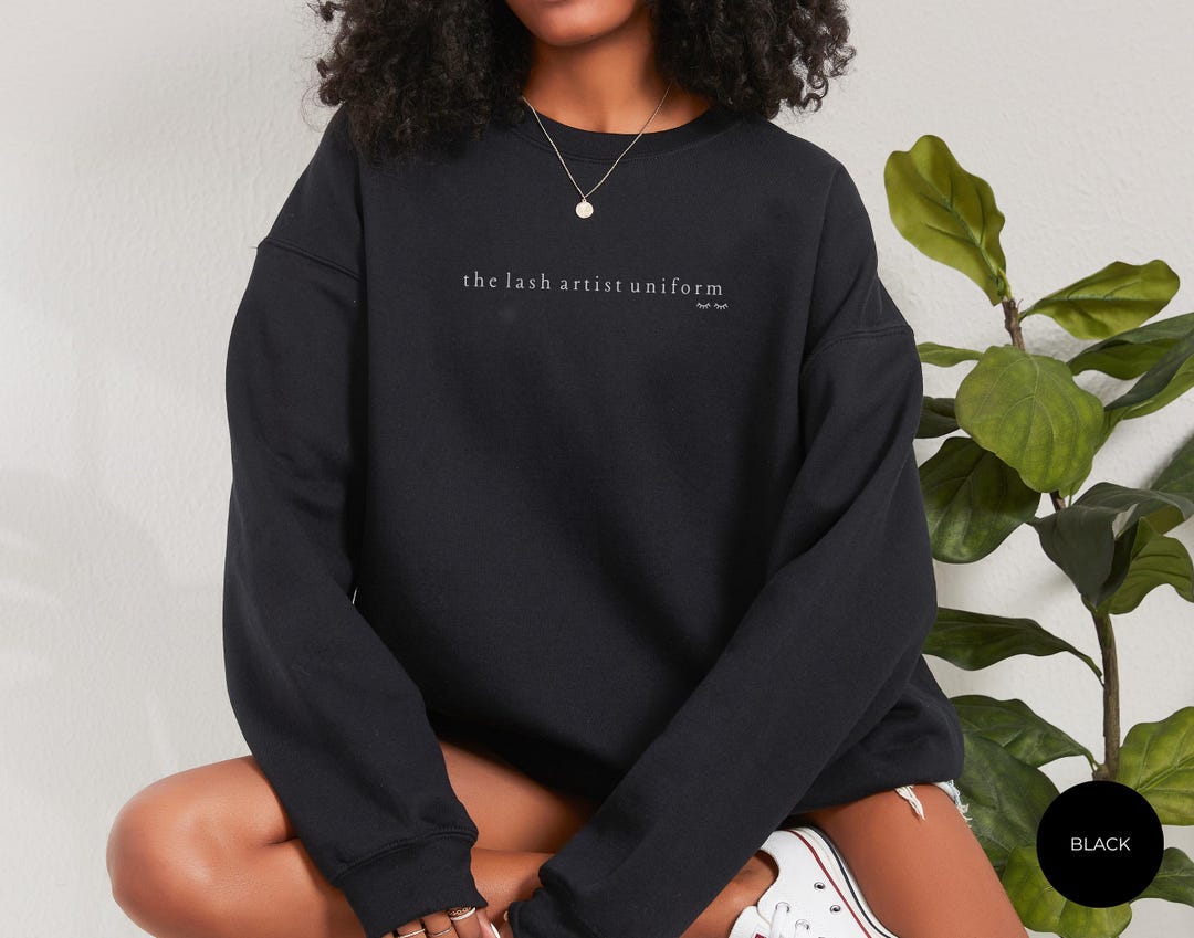 Lash Artist Apparel | Lash Crew Neck Sweatshirt | Lash Artist ...