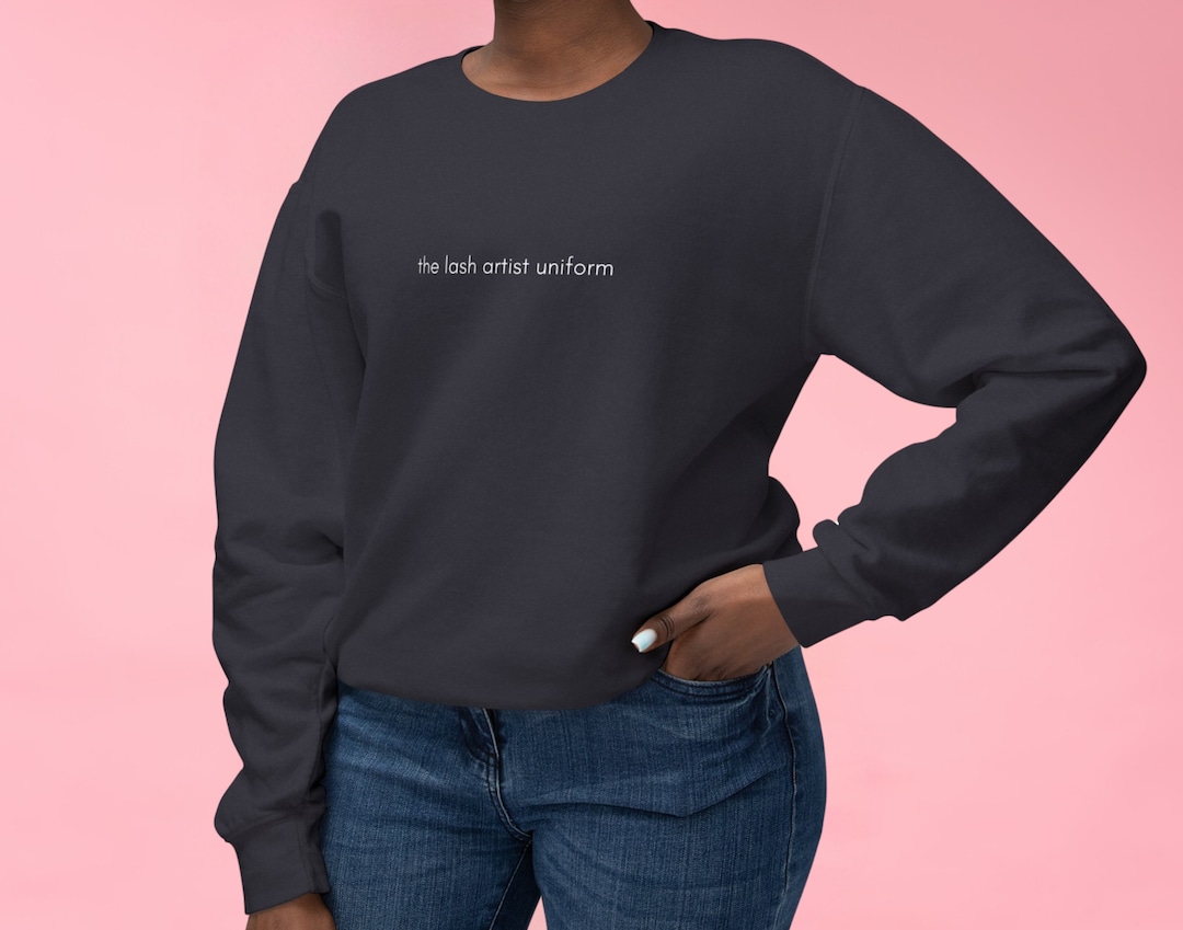 Lash Artist Apparel Lightweight Crewneck Sweatshirt Lash Artist ...