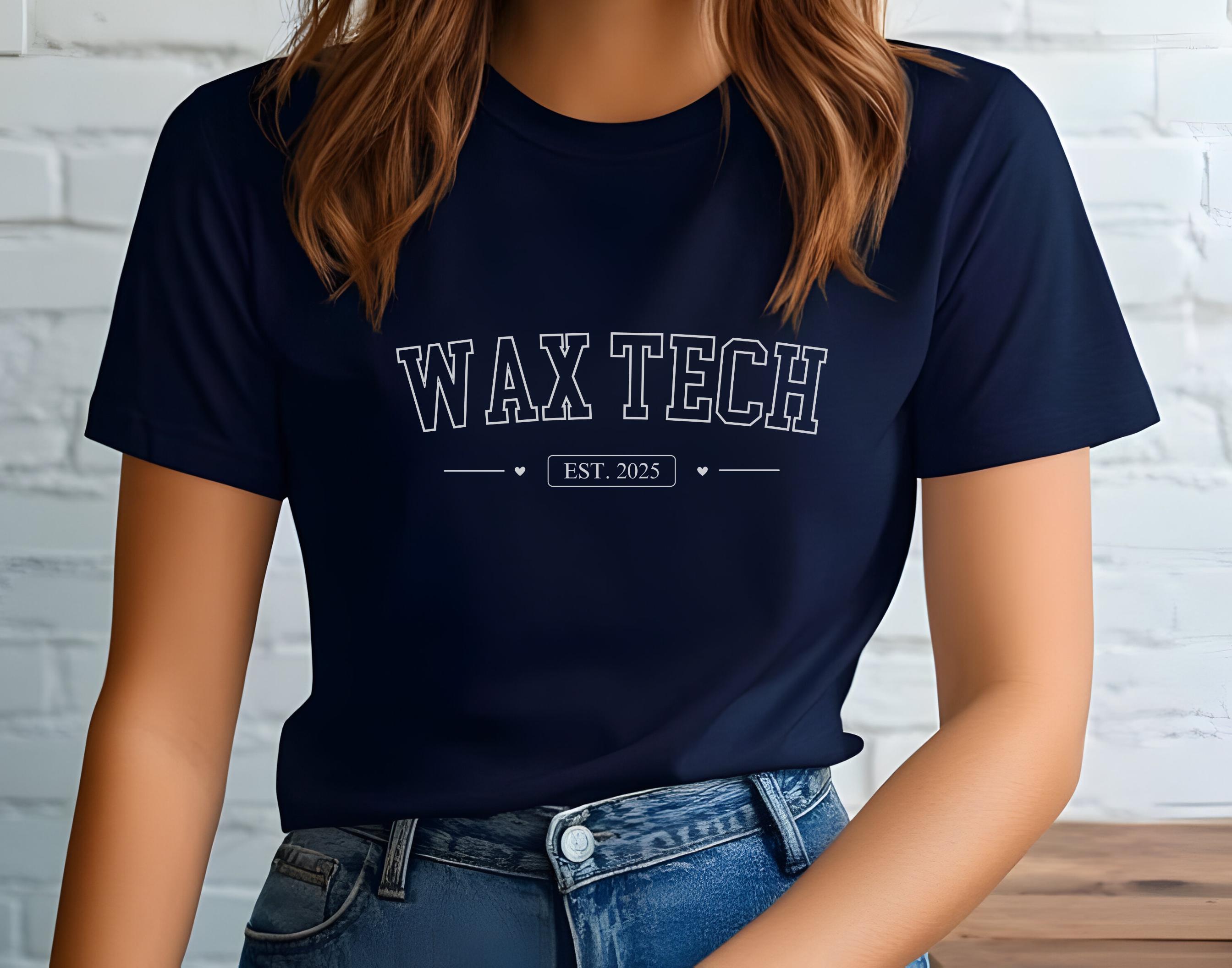 Custom Wax Tech Shirt Wax Tech Custom T-shirt Personalized Apparel for ...