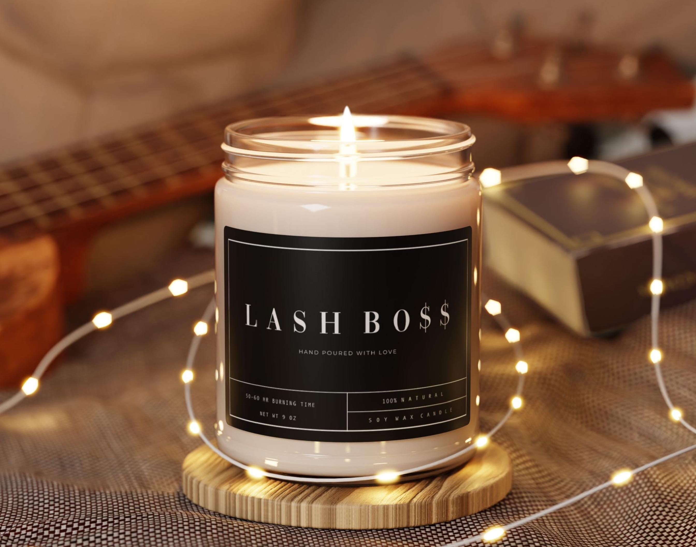 Lash Boss | Lash Boss Candle | Lash Artist Candle | Lash Tech Candle ...