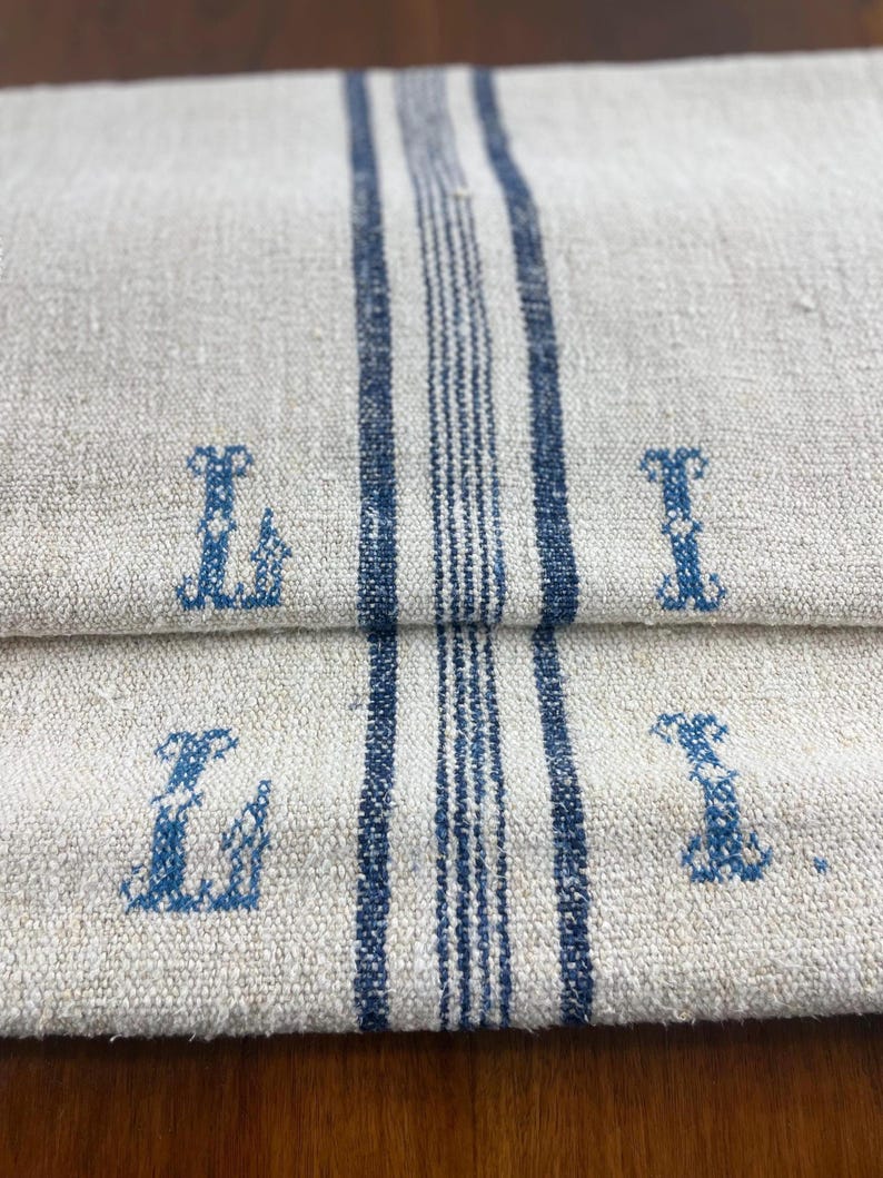 Beautiful Large Hungarian Grain Sack With Initials for Your Creative ...