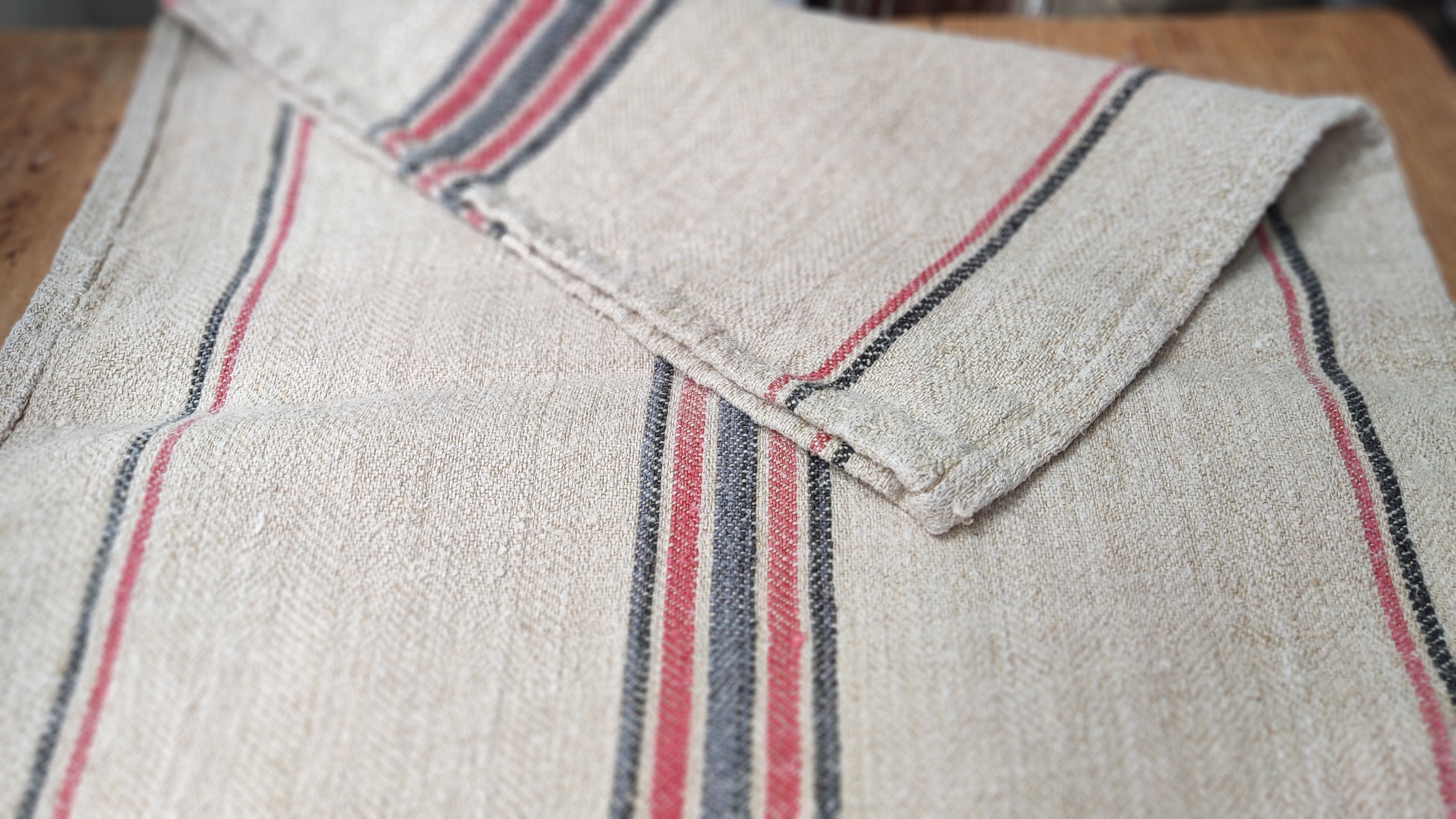 Antique Hungarian Grain Sack, Striped (E) - Etsy