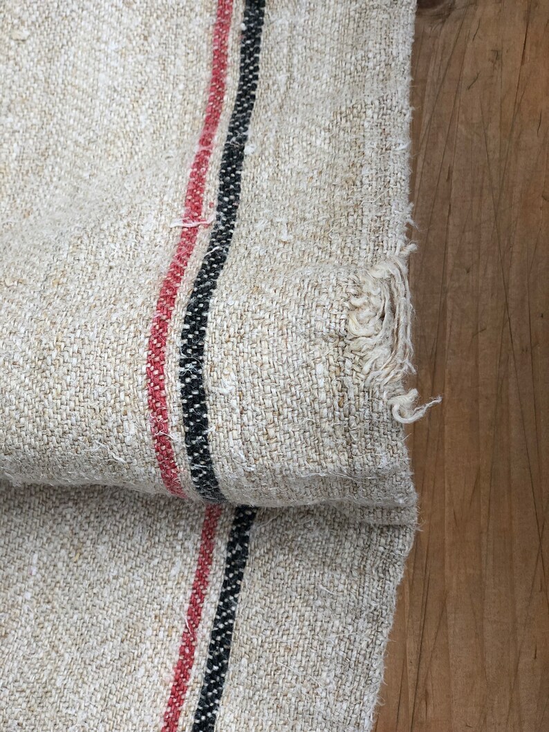 Antique Hungarian Grain Sack, Striped (E) - Etsy
