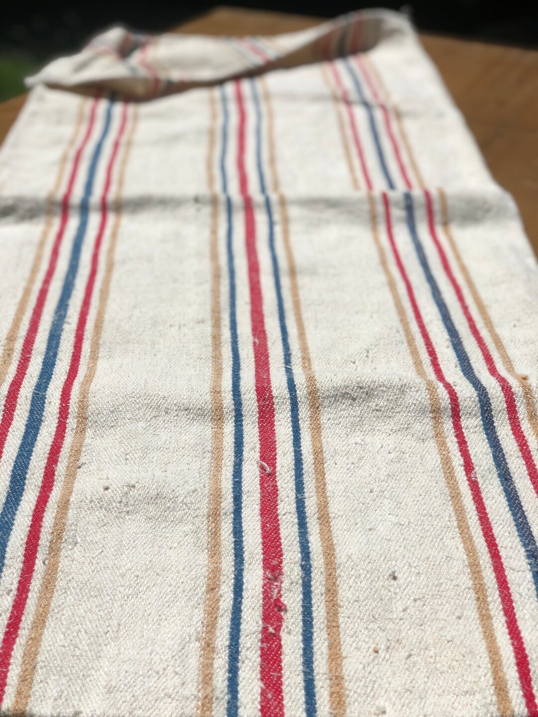 Striped Vintage Hungarian Grain Sack With Fantastic Colours (rx10b) - Etsy