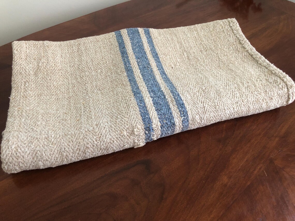 Antique Hungarian Grain Sack for Your Creative Project With Initials ...