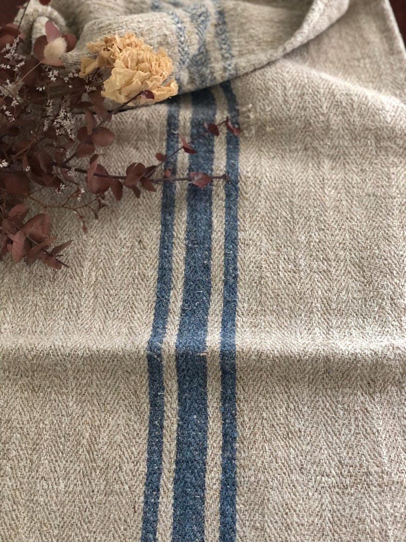 Antique Hungarian Grain Sack for Your Creative Project With Initials ...