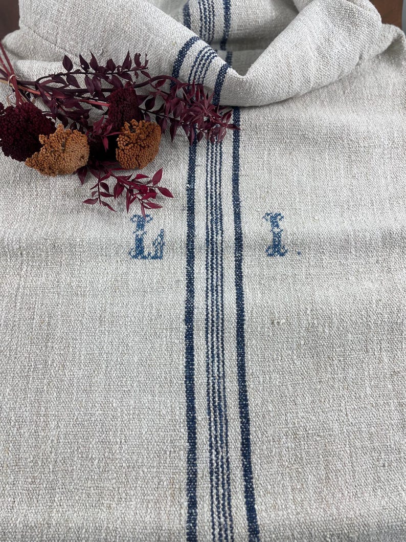 Beautiful Large Hungarian Grain Sack With Initials for Your Creative ...