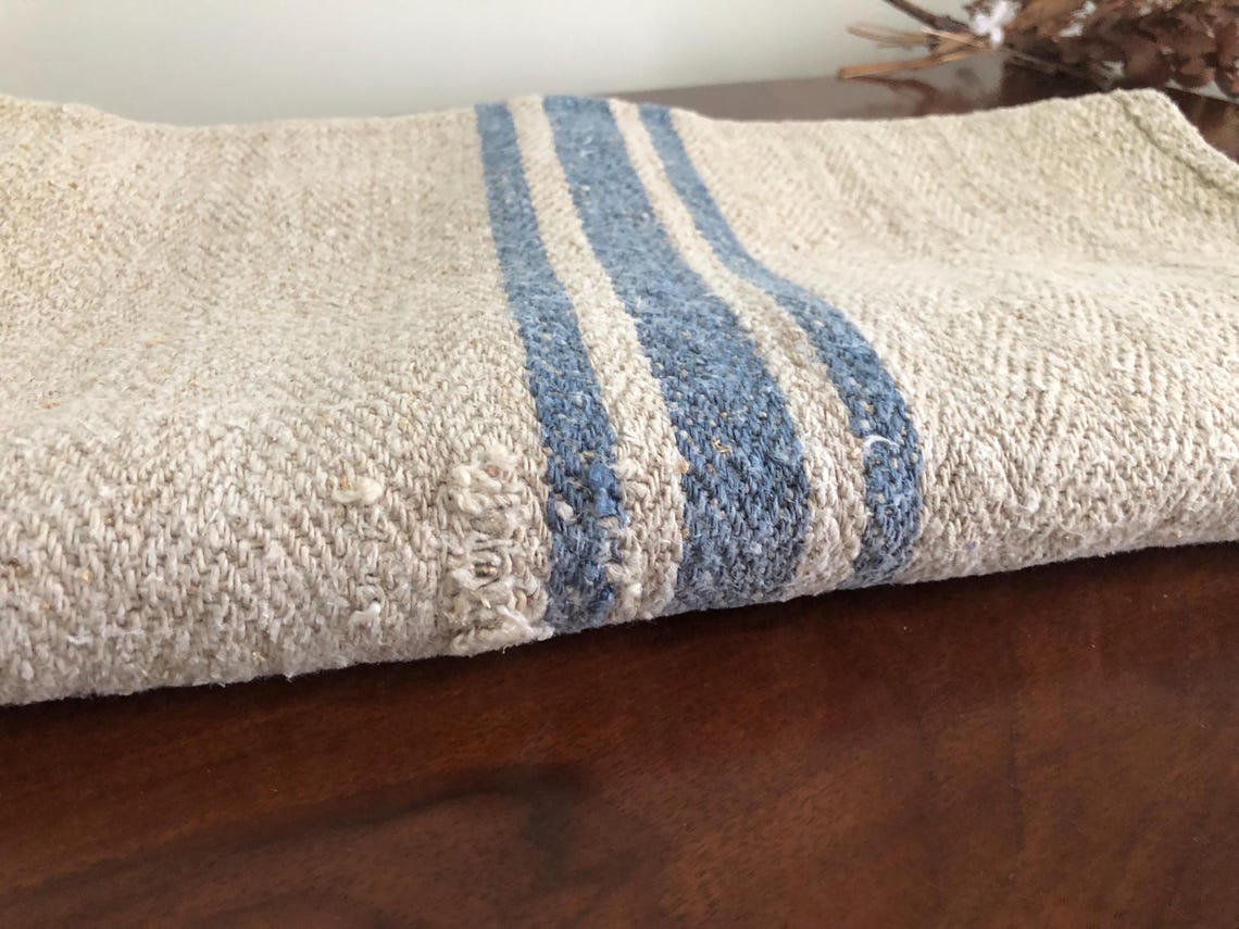 Antique Hungarian Grain Sack for Your Creative Project With Initials ...