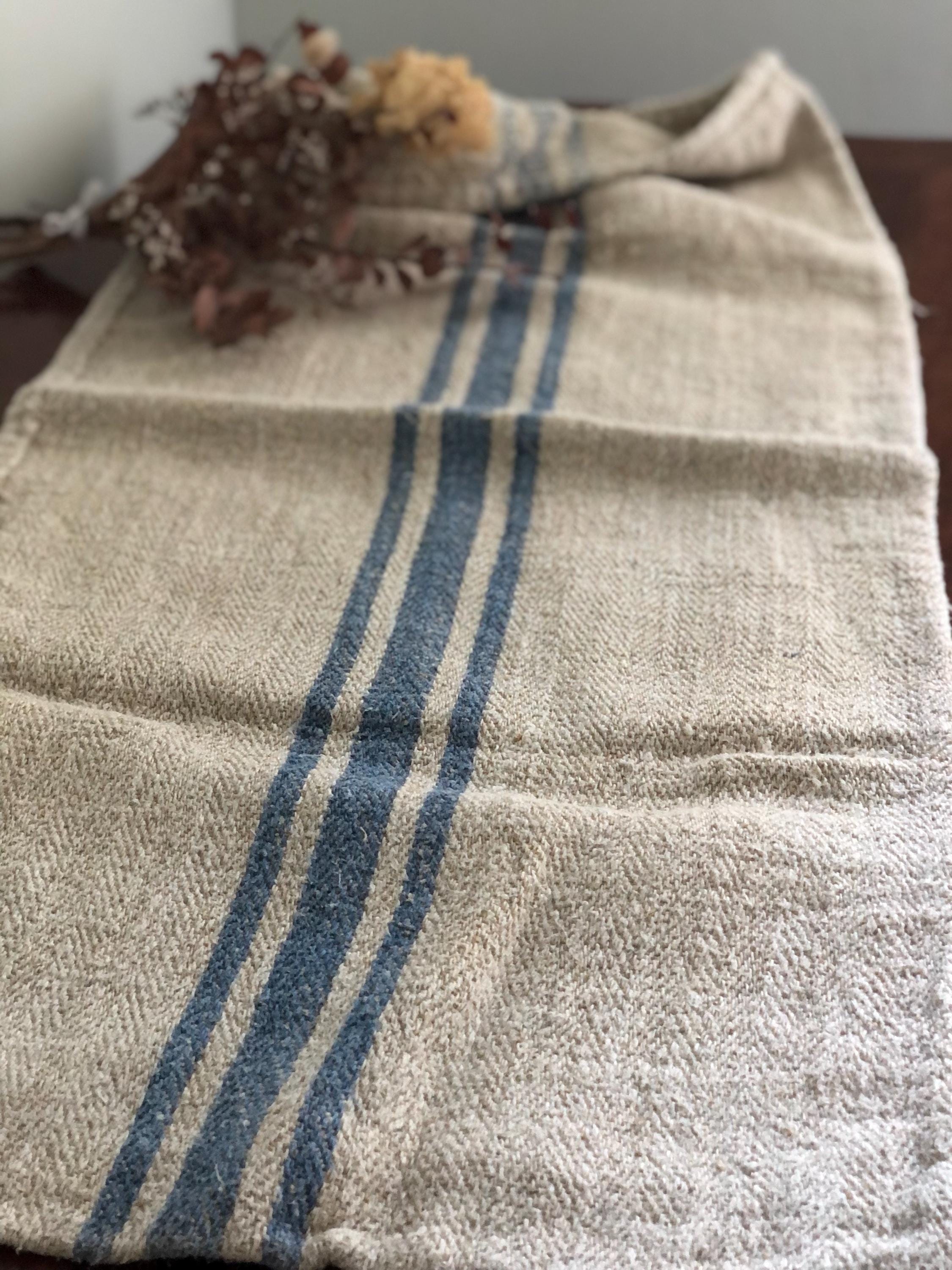 Antique Hungarian Grain Sack for Your Creative Project With Initials ...