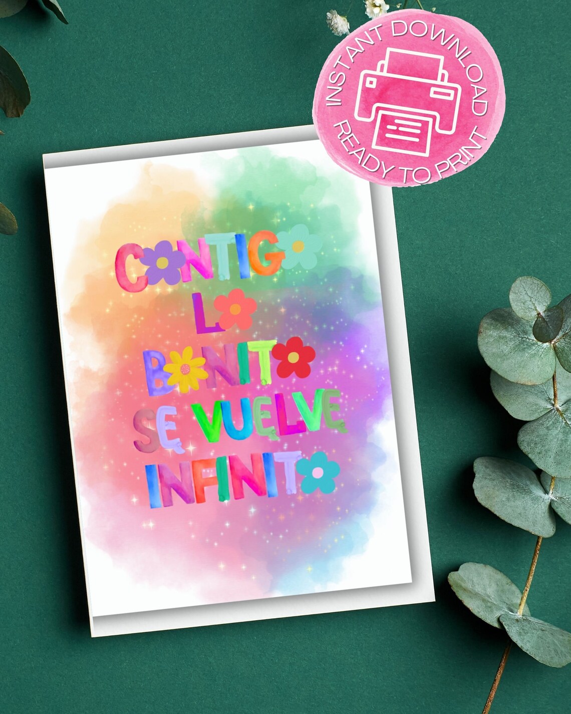 Mañana Será Bonito Letter Font, Contigo Lo Bonito Se Vuelve Infinito ...