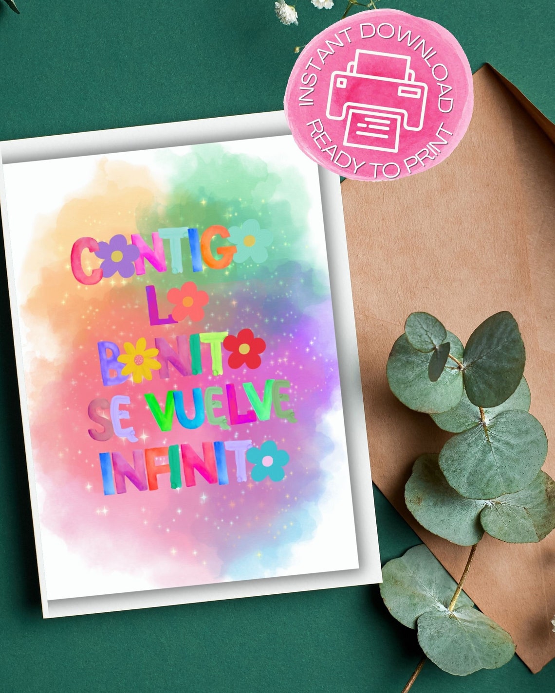 Mañana Será Bonito Letter Font, Contigo Lo Bonito Se Vuelve Infinito ...