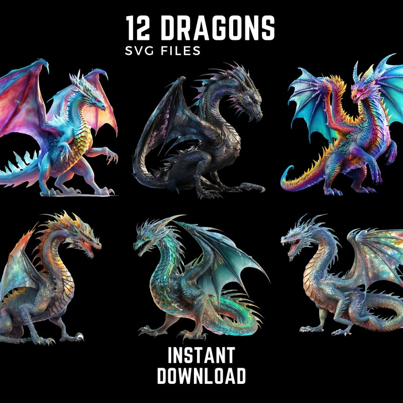 Realistic Dragon Art - Etsy