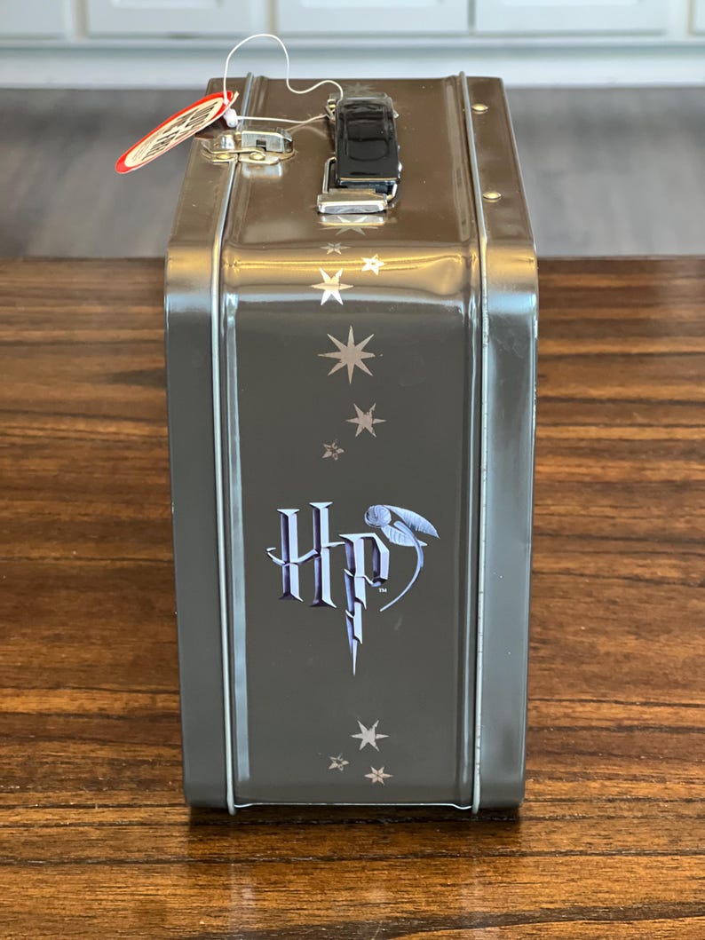 Vintage Harry Potter Hogwarts Crest Lunchbox - Etsy