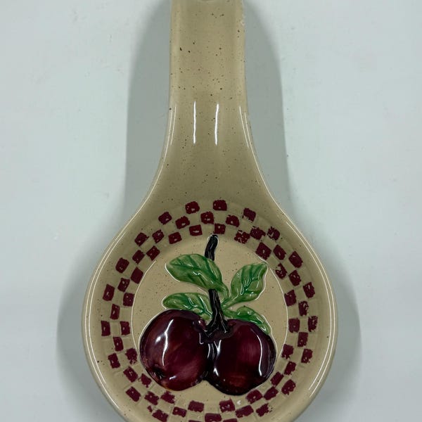 Apple Spoon Rest - Etsy