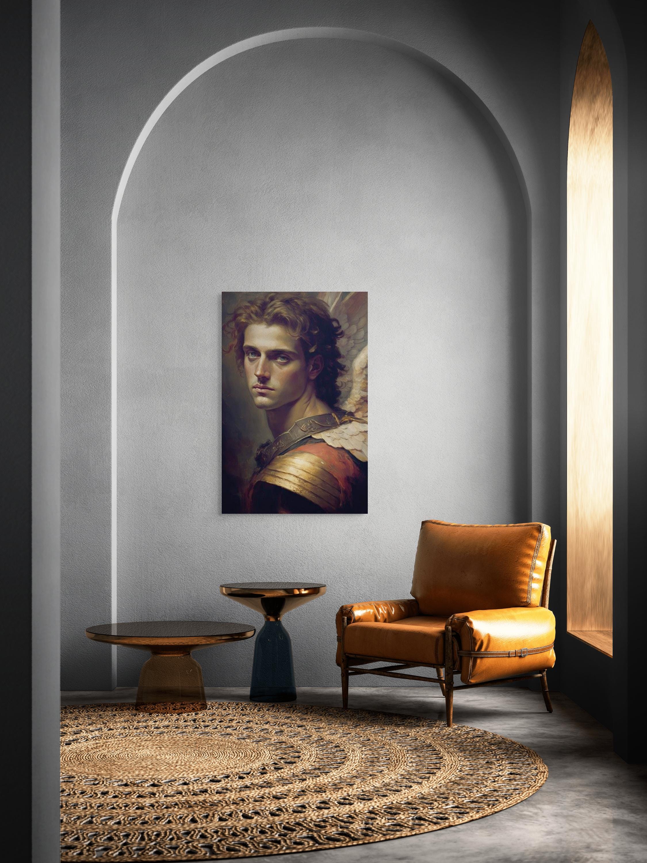 Archangel Michael St Michael Print, Christian Art Work, Catholic ...