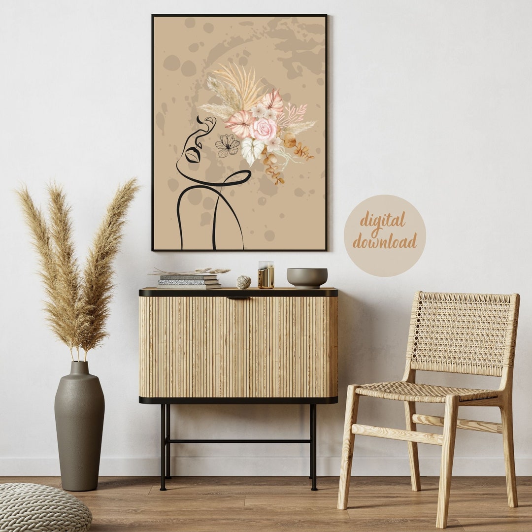 Modern Digital Art, Wall Art, Printable Wall Art, Large Wall Art ...