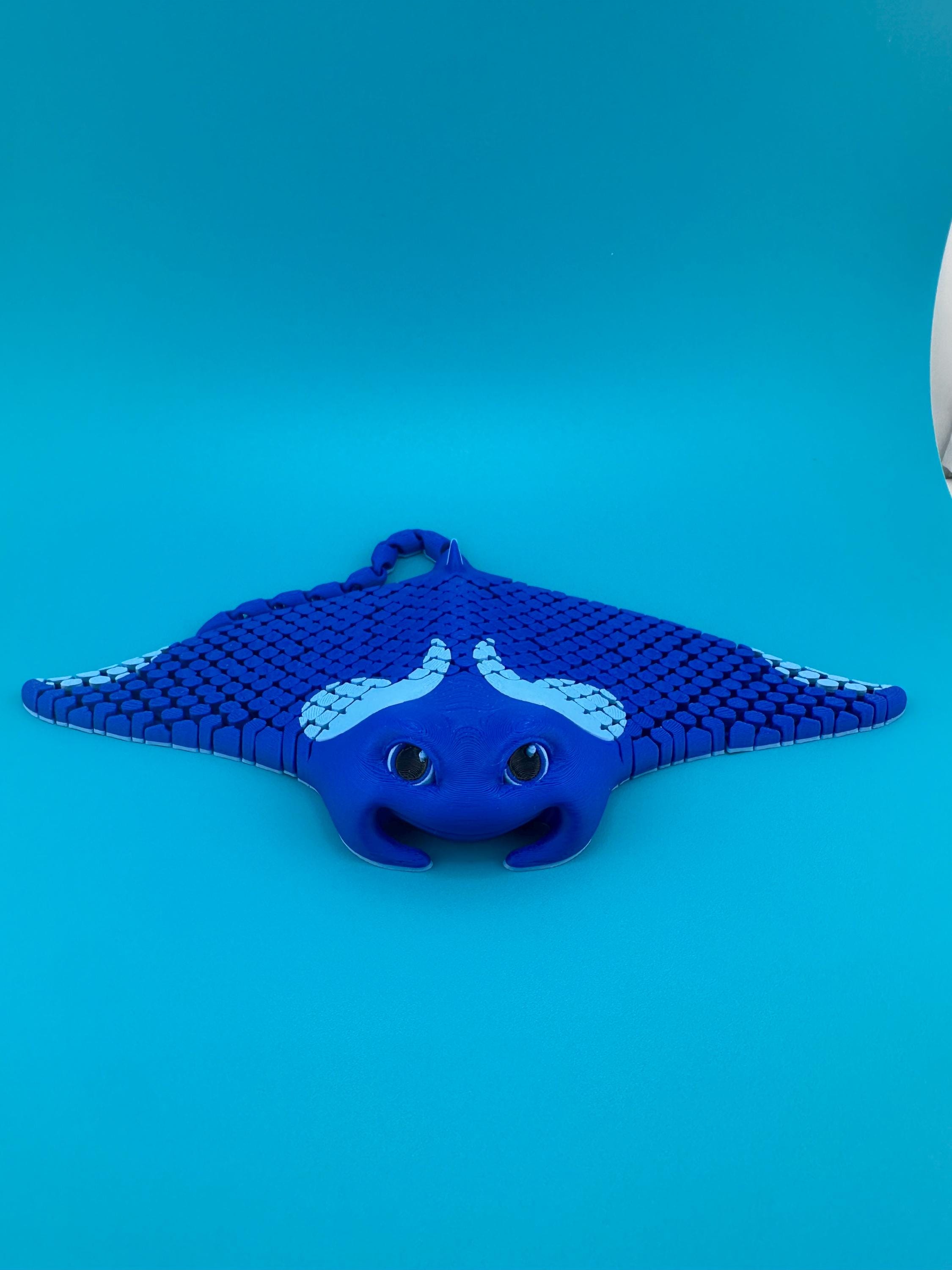 Articulated Stingray Fidget Toy – Viral Ocean Fidget | Flexi Sea Animal ...