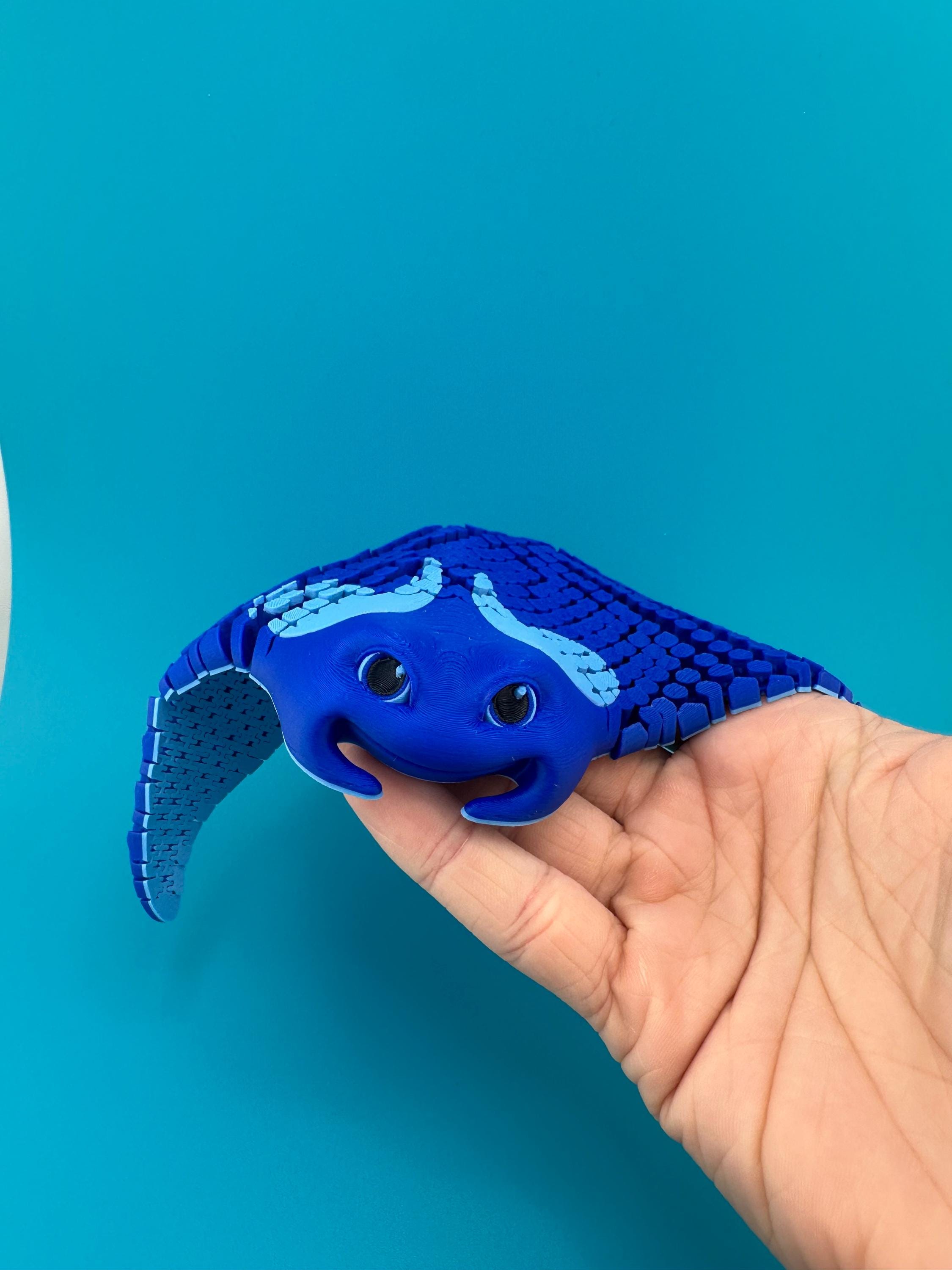 Articulated Stingray Fidget Toy – Viral Ocean Fidget | Flexi Sea Animal ...
