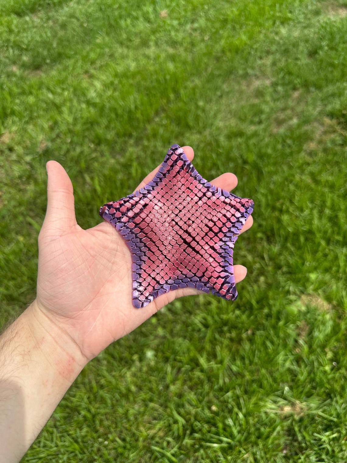 3D Printed Flexi Starfish Fidget: Articulated PLA Desk Pet - Etsy