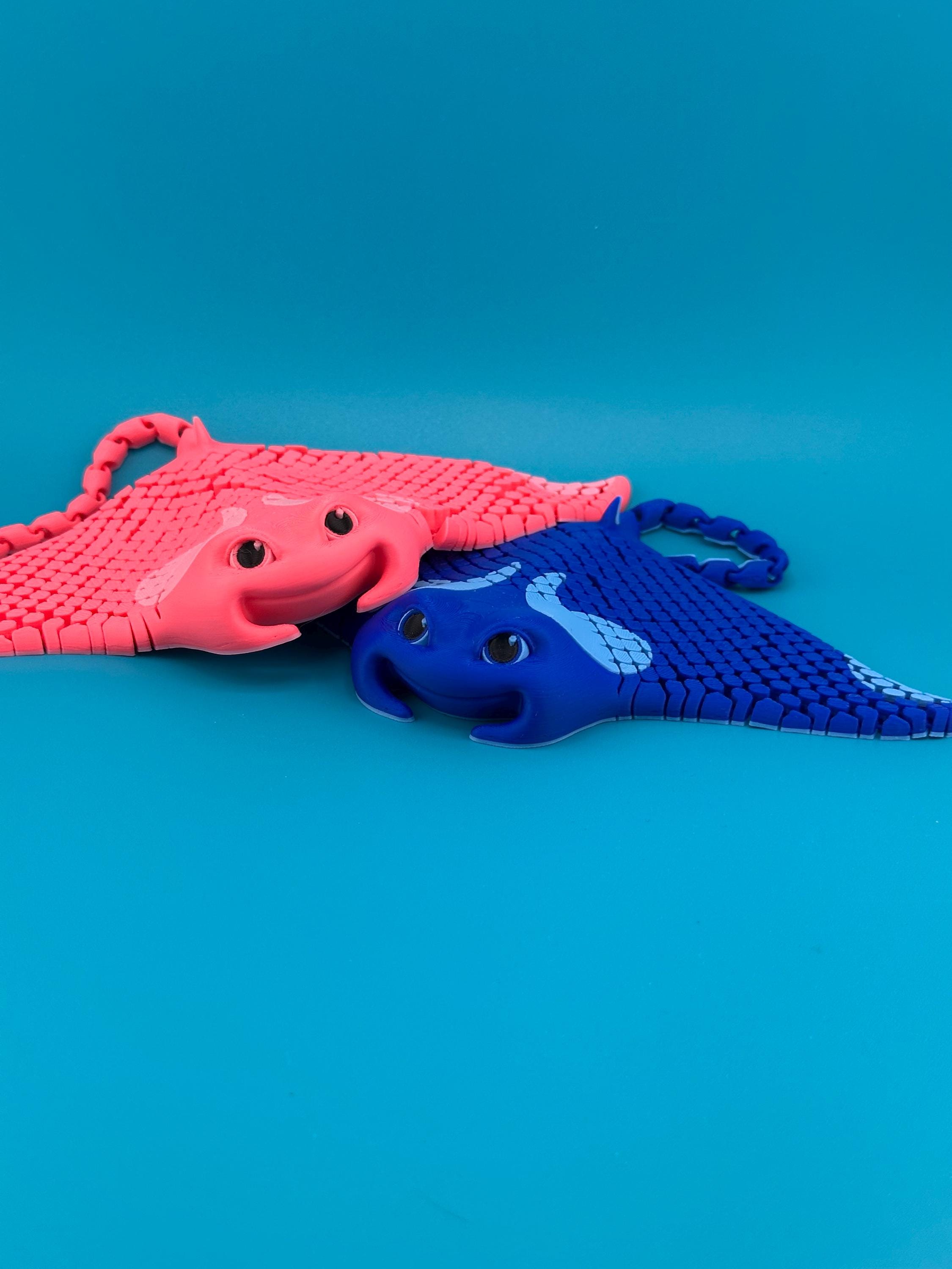 Articulated Stingray Fidget Toy – Viral Ocean Fidget | Flexi Sea Animal ...