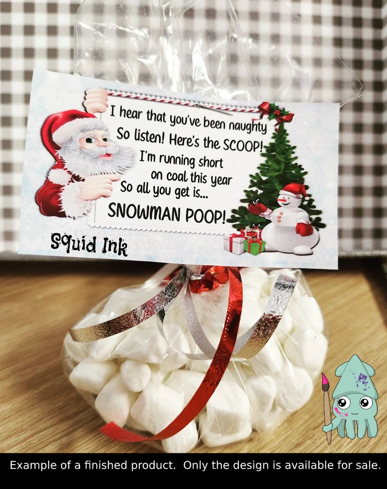 Funny Snowman Poop Poem to Attach to Your Fun Craft! - Etsy