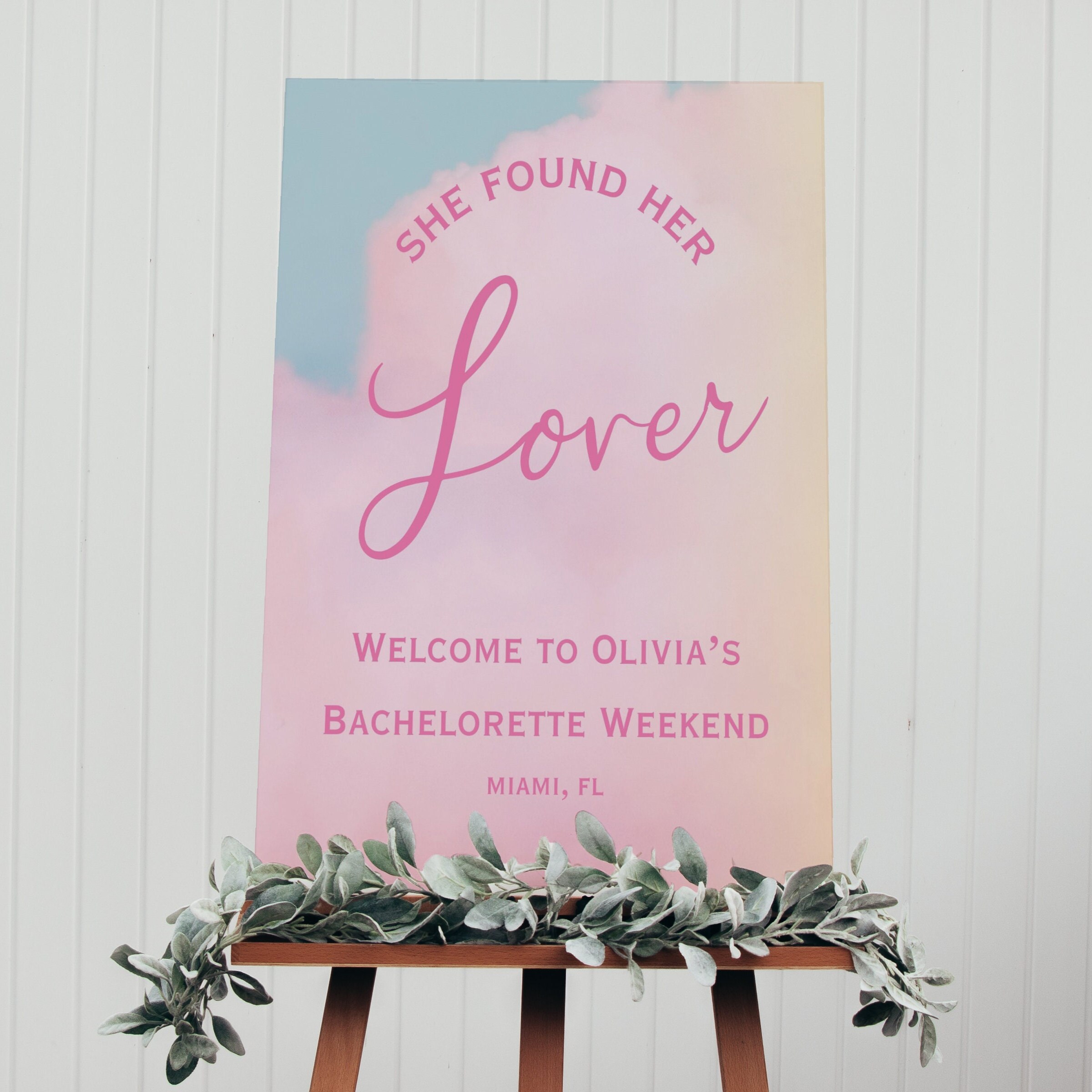 Lover Bachelorette Party Welcome Sign Template, Swift Party Sign, She ...