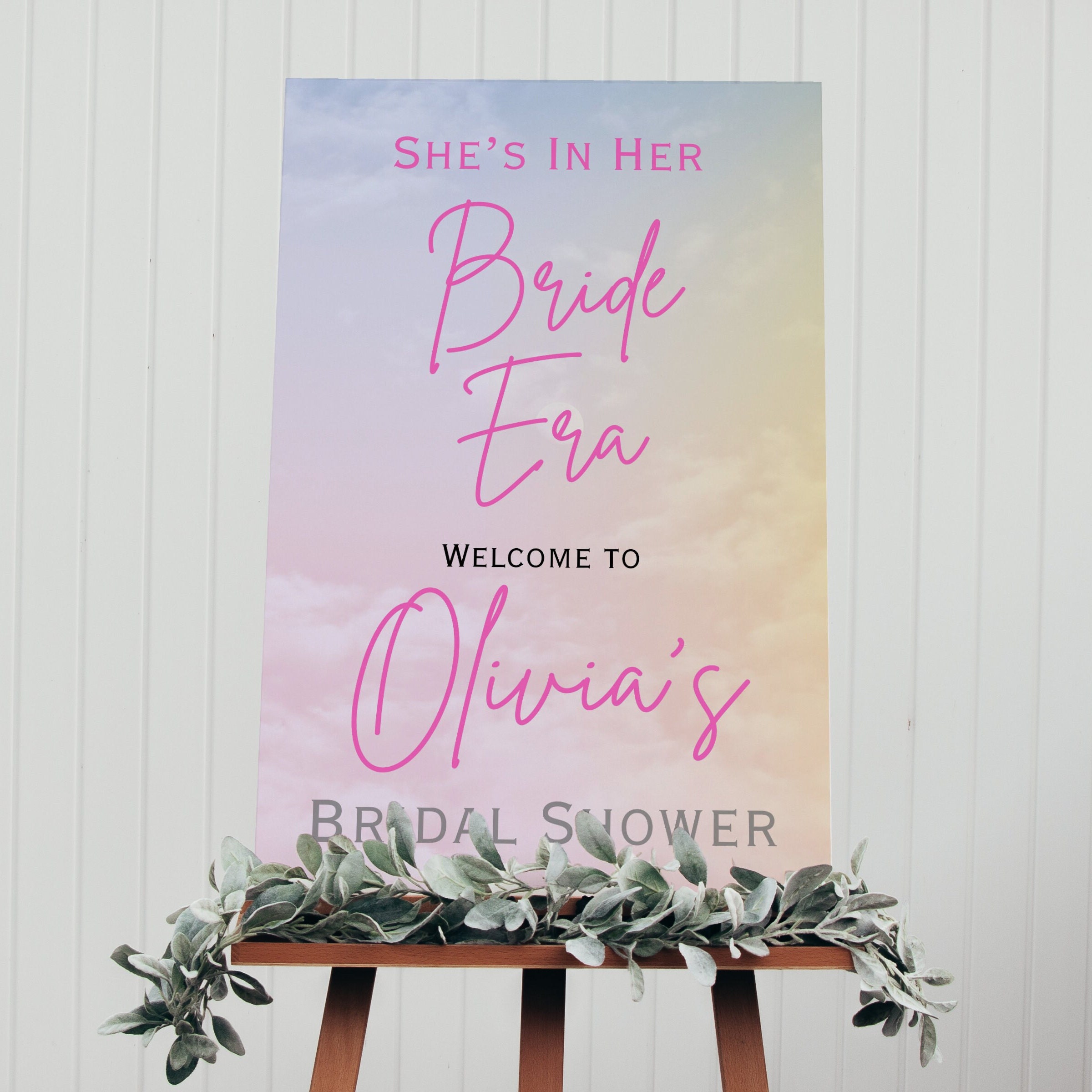 Bride Era Shower Welcome Sign Template, Era Bridal Shower Welcome Sign ...