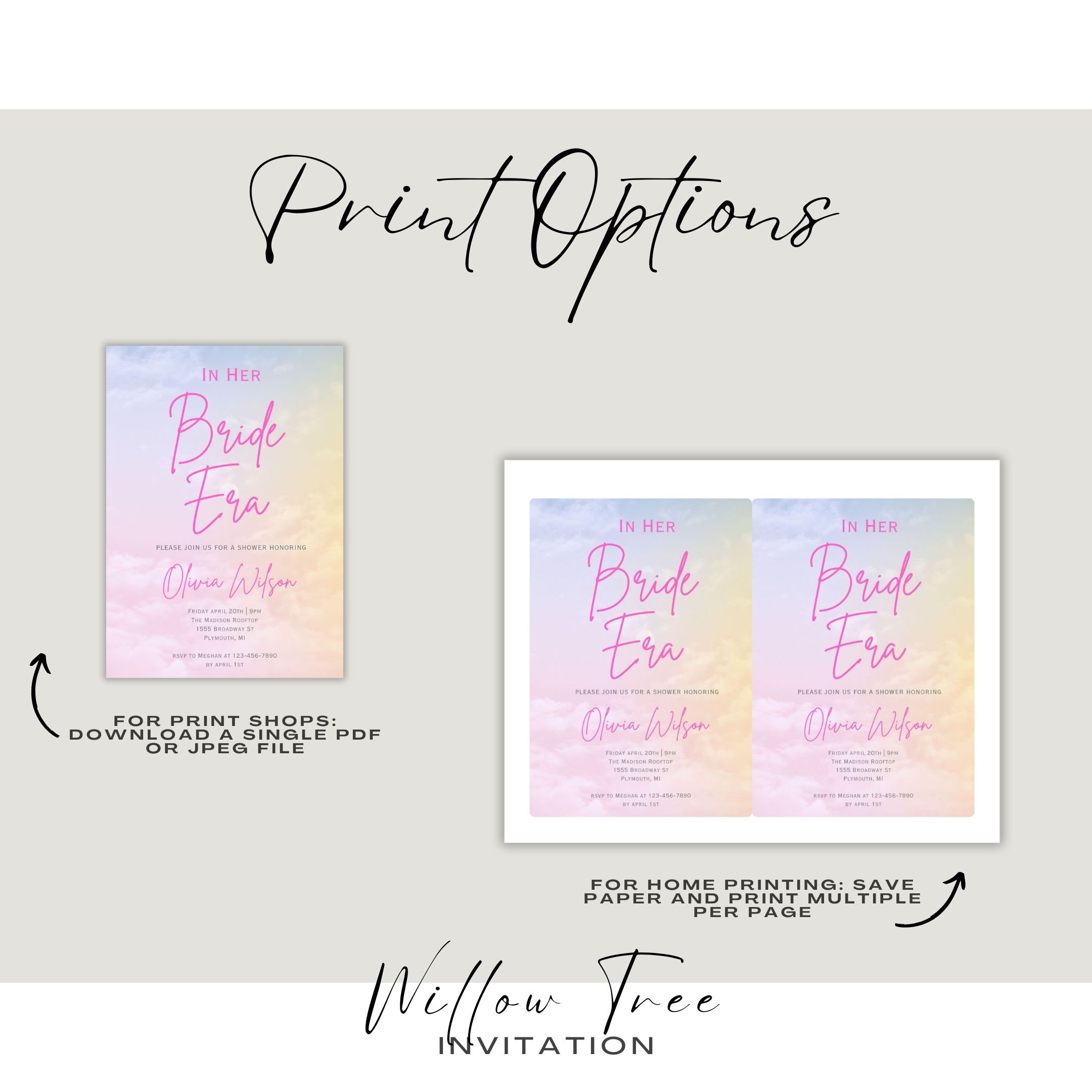 Bride Era Invitation, T Swift Bridal Shower Invite, in Her Bride Era ...