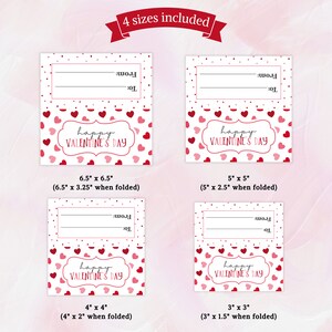 Valentine's Day Toppers Printable, Class Gift Hearts Cookie Treats ...