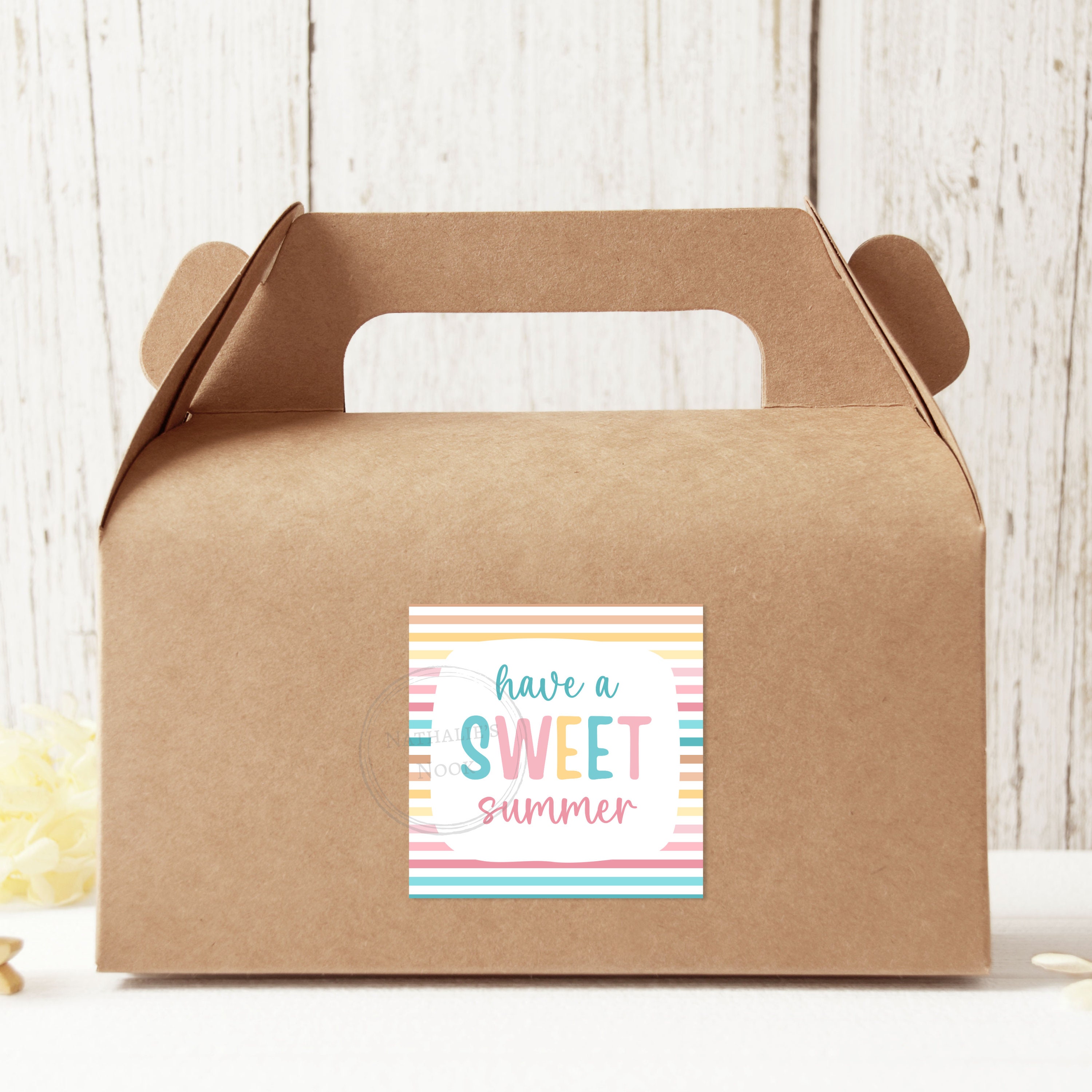 Have a Sweet Summer Cookie Tag Printable, Downloadable Summer Gift Tag ...