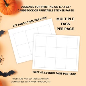 Bag of Boos Cookie Tag Halloween Pink Printable, Downloadable Ghost ...