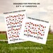 Sports Fathers Day Cookie Card Mini Box Backer Printable, Happy Father ...