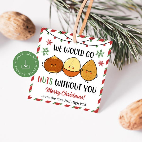 Nuts Gift Tags - 60+ Gift Ideas for 2026