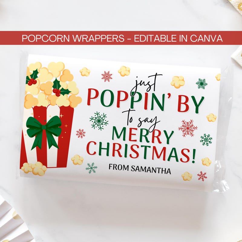 Christmas Cocoa Popcorn - Etsy