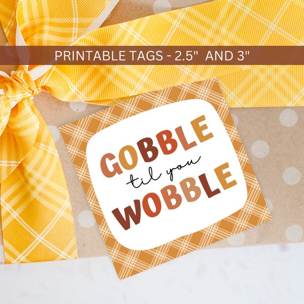 Gobble Til You Wobble - Etsy