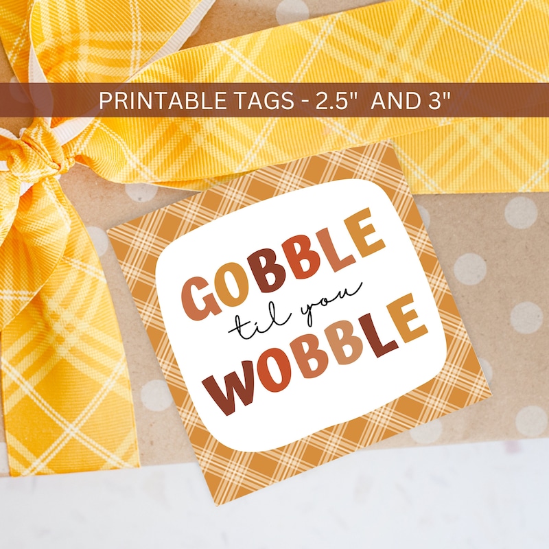 Gobble Til You Wobble - Etsy