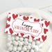 Happy Valentine's Day Bag Toppers Printable: Heart Cookie Treats Candy ...