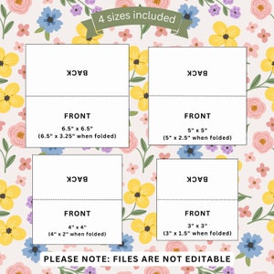 Mothers Day Bag Topper Floral Printable, Happy Mother's Day Cookie ...