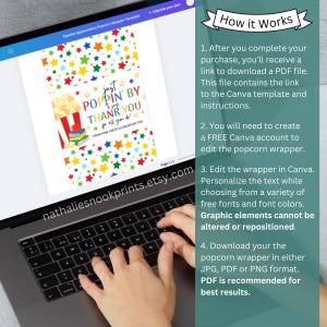 Teacher Appreciation Week Popcorn Wrapper Editable, Printable Popping ...