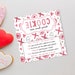 PYO Cookie Bag Topper Valentine's Day Printable, Pink Paint Your Own ...