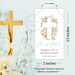 He is Risen Easter Gift Tag Printable, Editable Jesus Religious Cookie ...