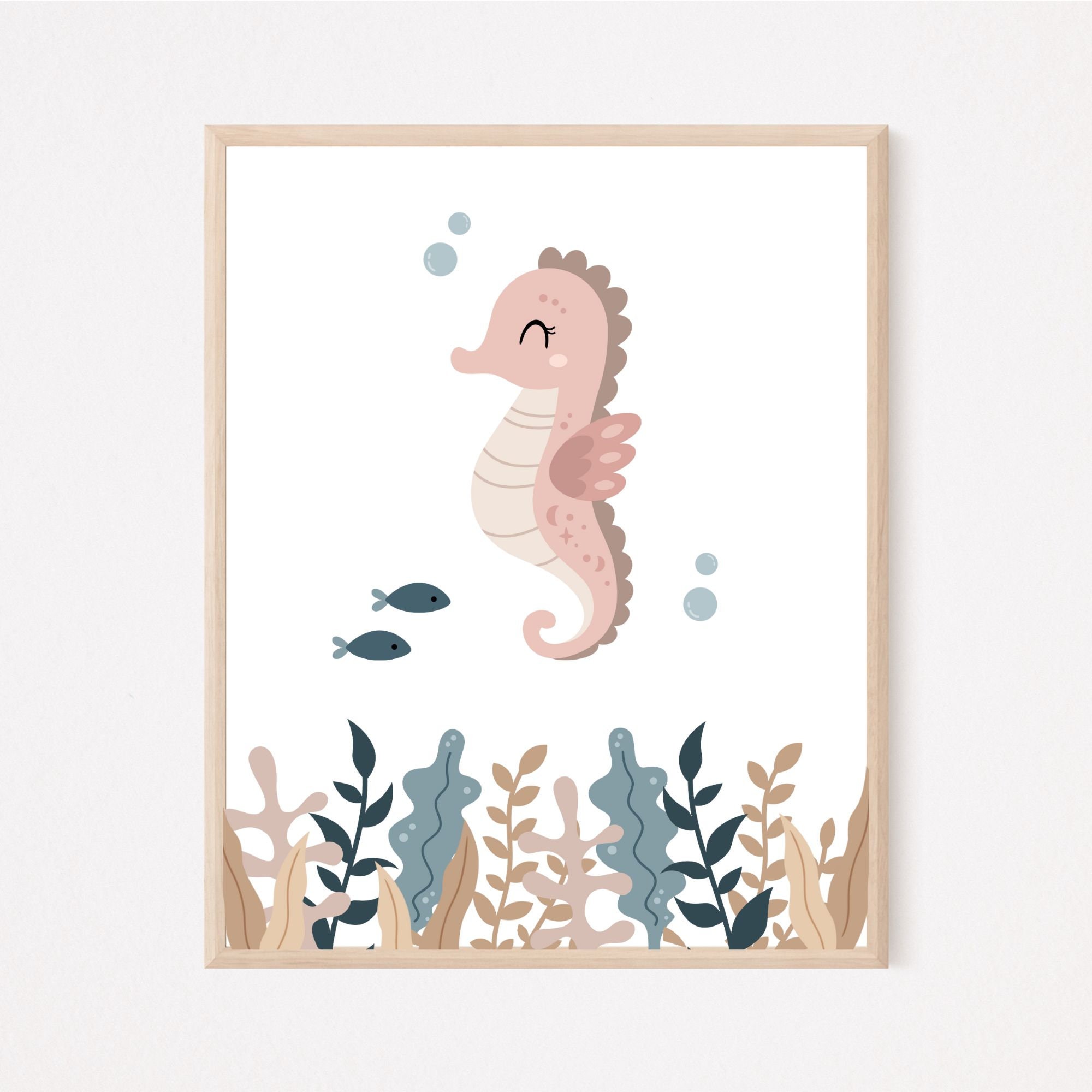 Boho Ocean Nursery Sea Life Nursery Art Sea Themed Nursery - Etsy