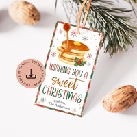 Flippin' Awesome Christmas Christmas Tag | Editable Gift Tag | Merry ...