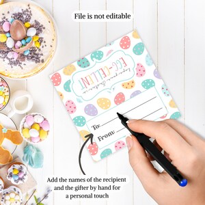 Eggcellent Easter Treat Bag Topper Printable, Cookie Candy Goodie Bag ...