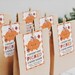 Fall Teacher Thank You Tag Editable: Printable Thanksgiving Pumpkin ...
