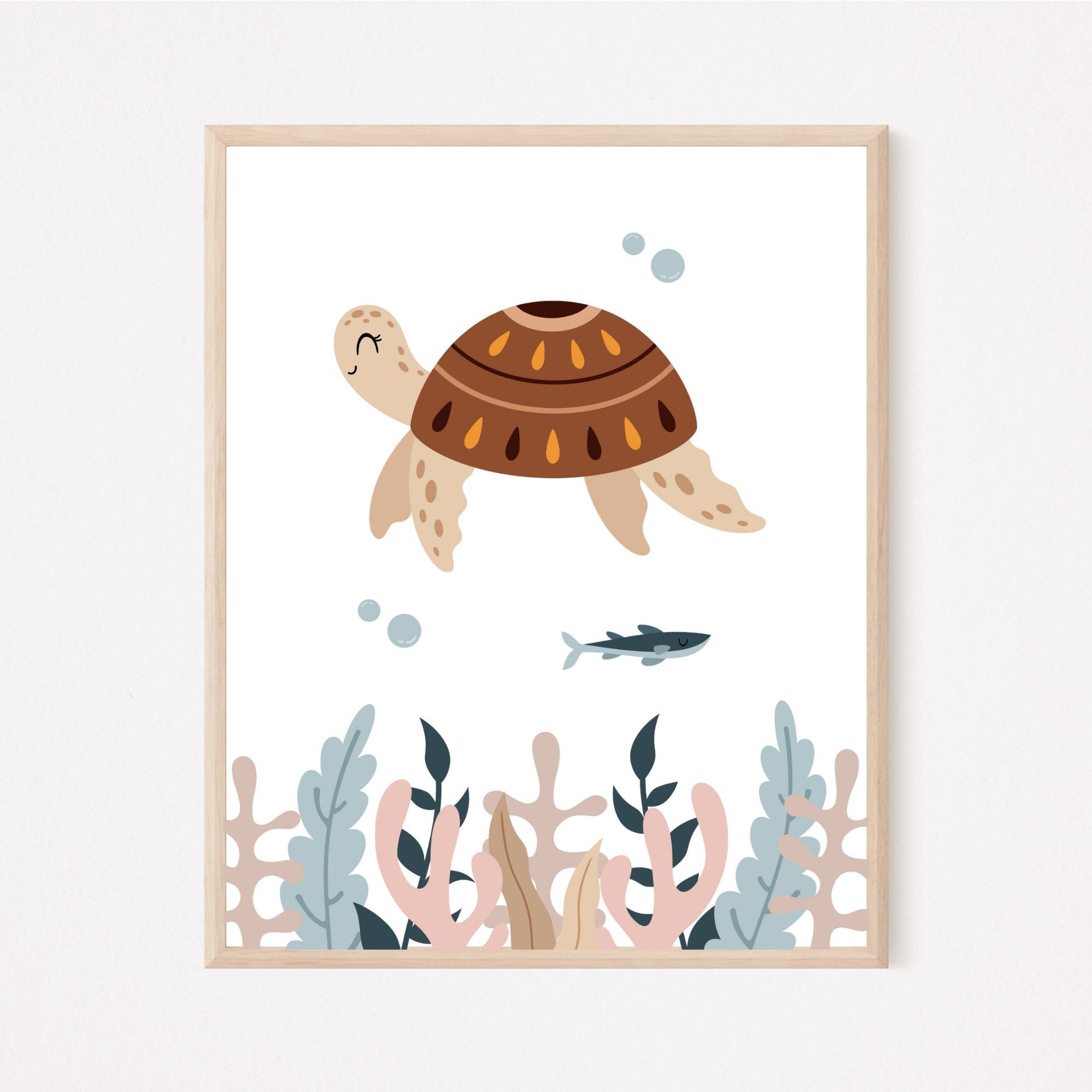Boho Ocean Nursery Sea Life Nursery Art Sea Themed Nursery - Etsy