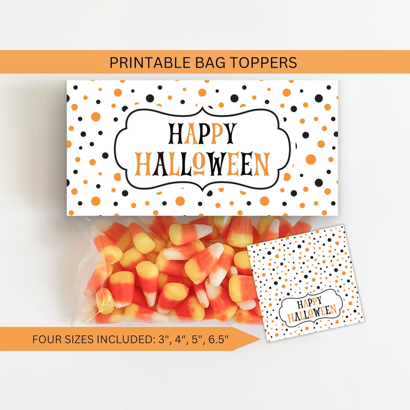 Goodie Bag Topper - Etsy