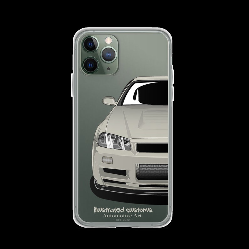 Custom Car Drawing iPhone Case - Etsy