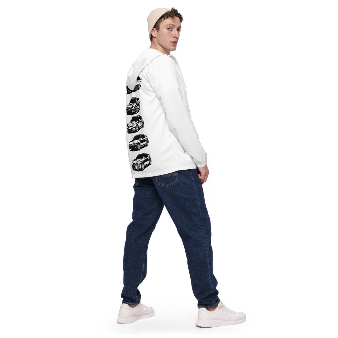 Subaru STI Generations Mens Windbreaker - Etsy